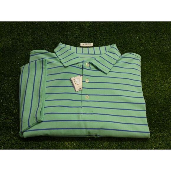 B DRADDY | Shirts | B Draddy Mens Darrell Stripe Golf Shirt Cc Logo ...